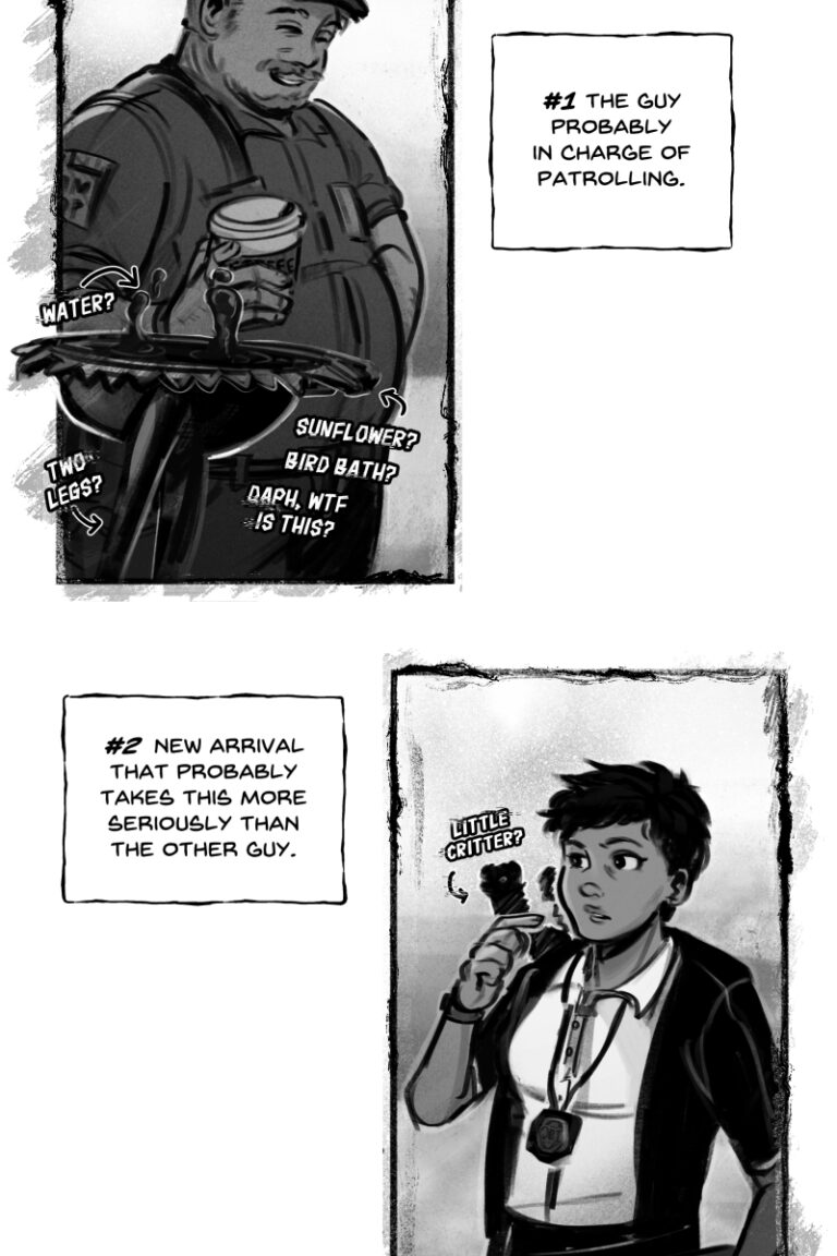 The Interpretation of Shadows – a webcomic by @nyoomian