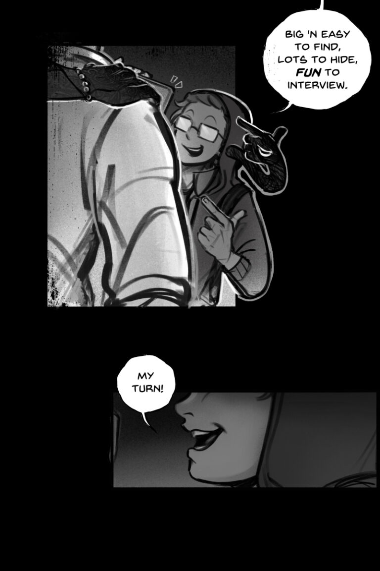 The Interpretation of Shadows – a webcomic by @nyoomian