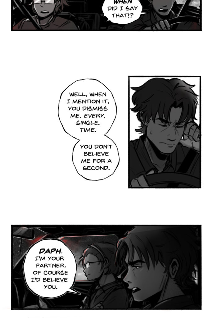 The Interpretation of Shadows – a webcomic by @nyoomian