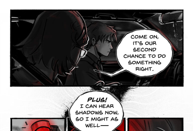 The Interpretation of Shadows – a webcomic by @nyoomian
